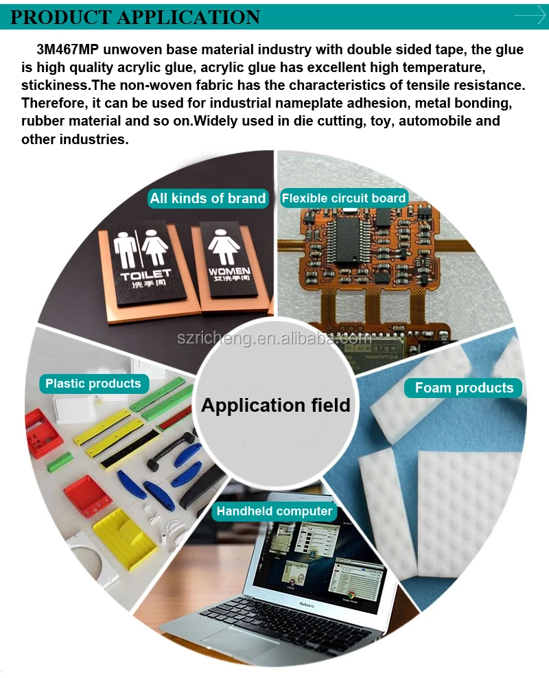 3M 200MP Double Sided Acrylic Adhesive Tape 467MP Touch Screen LCD ...