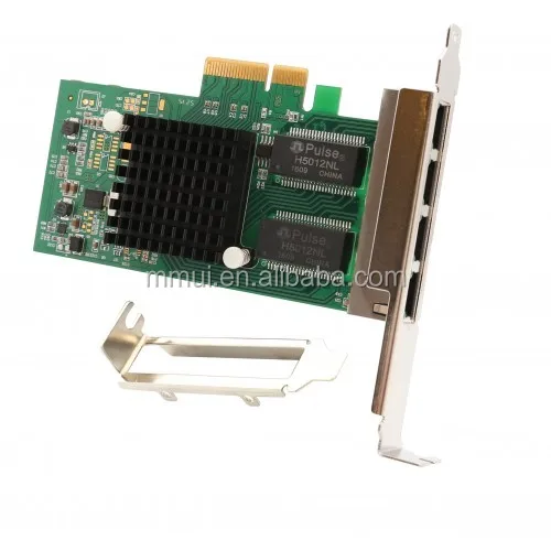 4 Ports Gigabit Ethernet Intel I350-am4 Chipset Pci-e X4 Network Card - Buy Intel Network Card ...