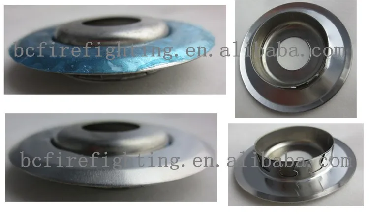 Chromed Ceiling Fire Sprinkler Cap - Buy Ceiling Sprinkler Cap,Chromed ...