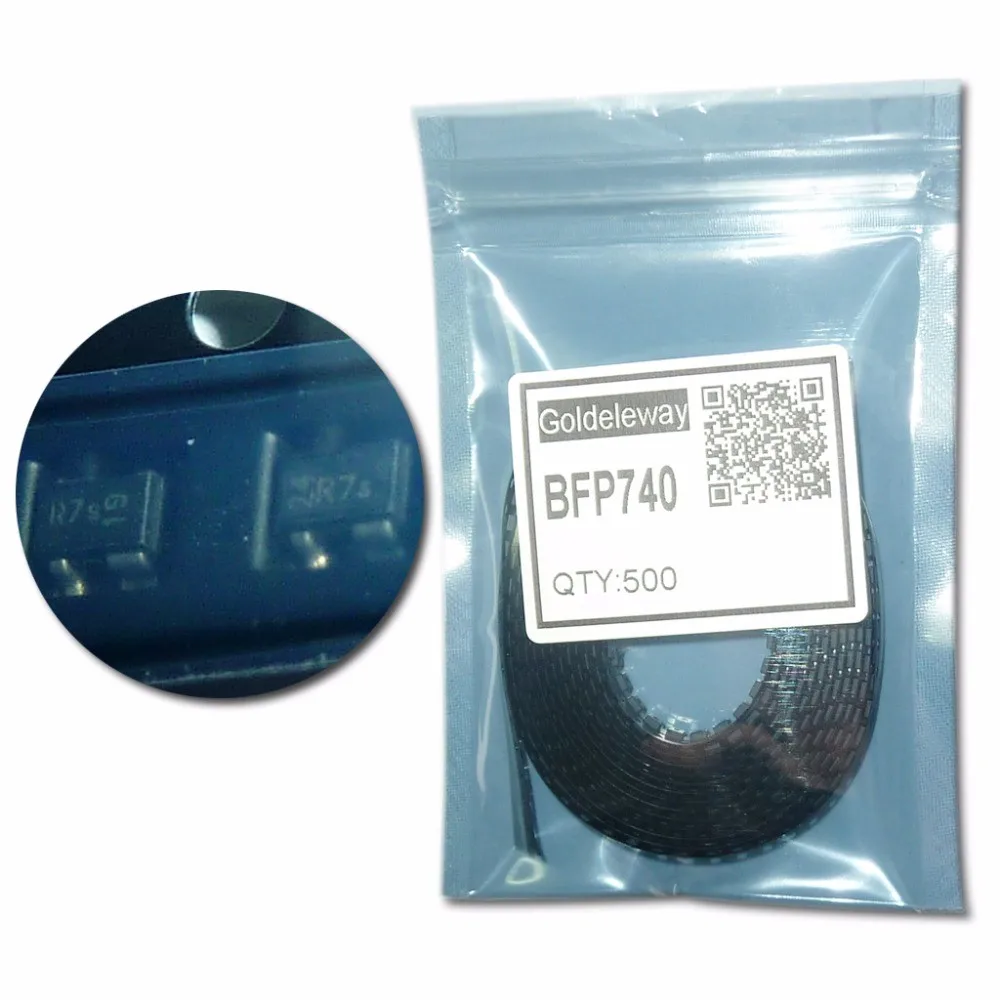 Bfp740 Transistores Npn 13 V 30ma 42 Ghz 160 ~ 400 Sot-343 R7s - Buy ...