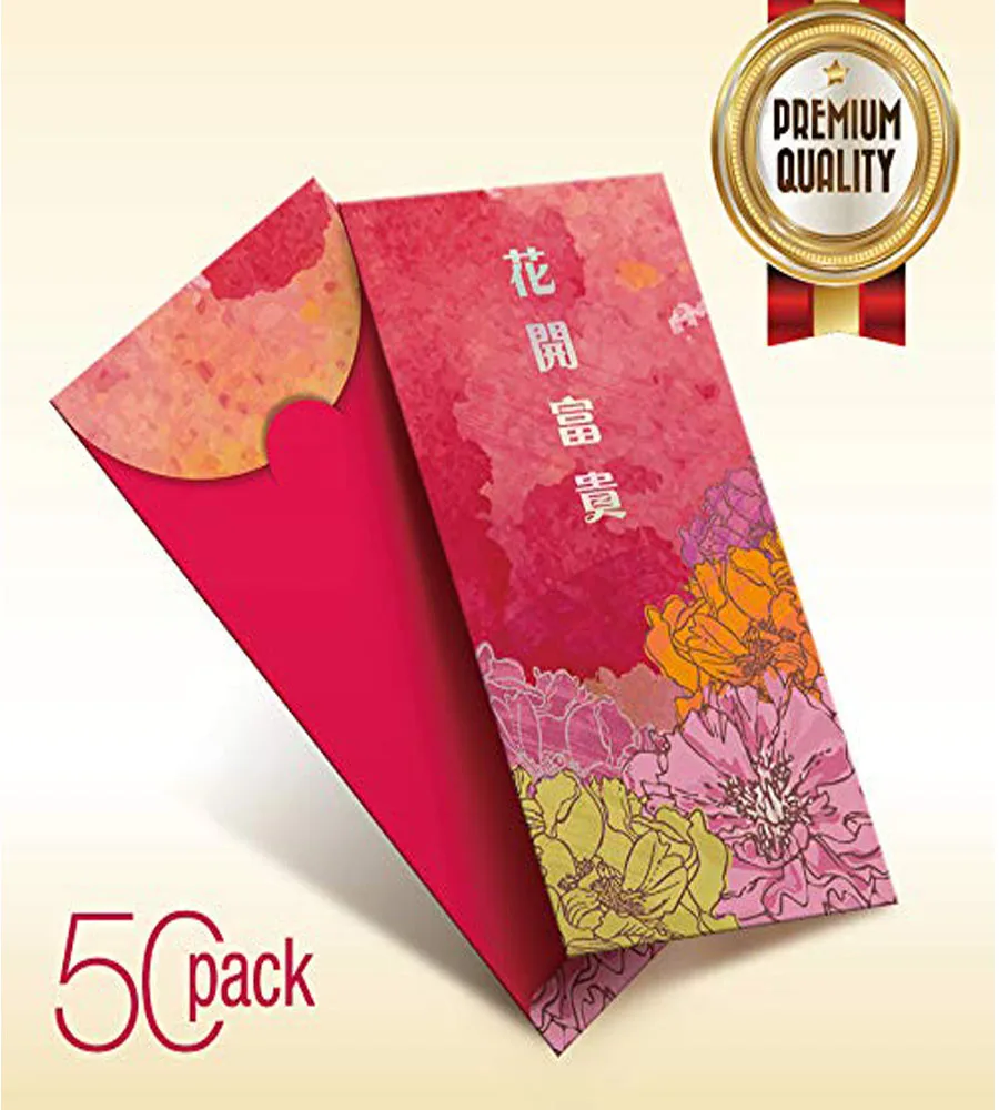 Lucky Money Paper Envelope - Red Packet with Eco-friendliness