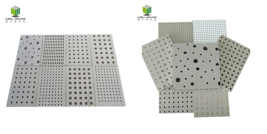 Drywall Sound Absorbing Perforated Gypsum Ceiling Board