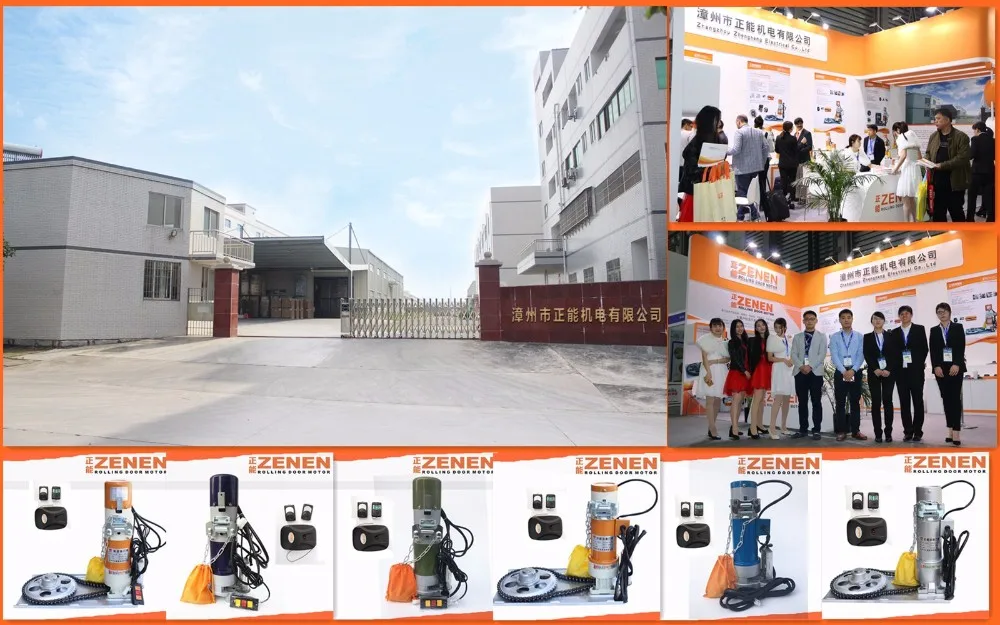ZENEN AC 500KG Industrial Automatic Engine Roll-up Door