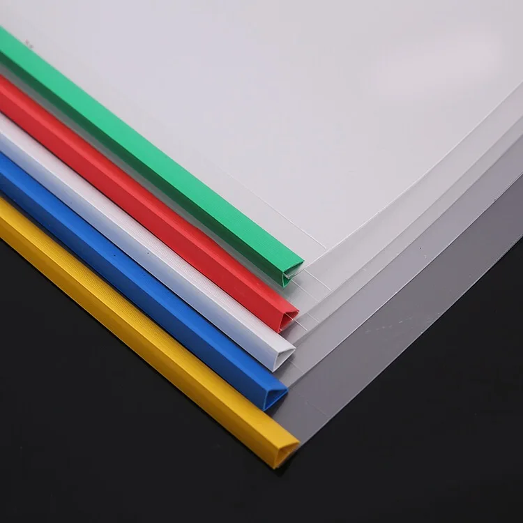 Customized Plastic Clear Report Covers - Elohim Office Supplies
