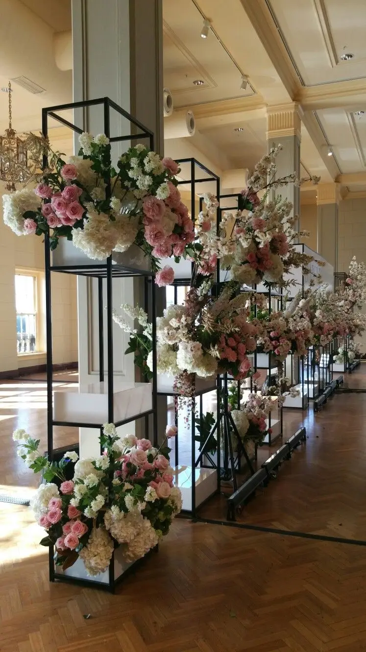 Cheap Acadia Floral Columns - Perfect for Wedding Events