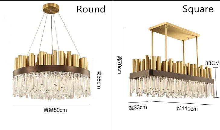 Hotel Big Crystal Gold Hanging Square Chandeliers - Buy Square ...