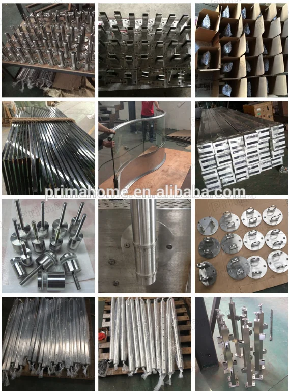 Plexiglass Railing Guard Rail on Porches - U Channel Glass Balustrade