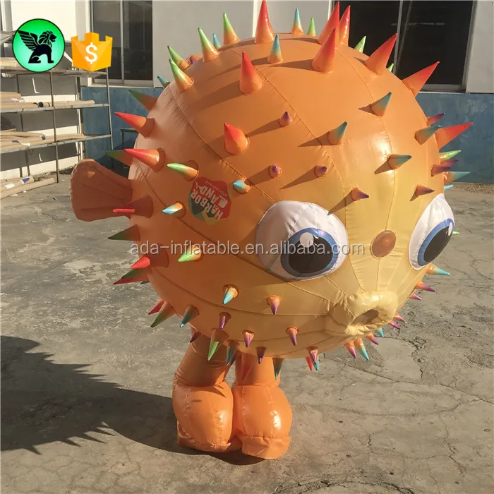 Customized Inflatable Fish Model 2m Fish Costume for Events