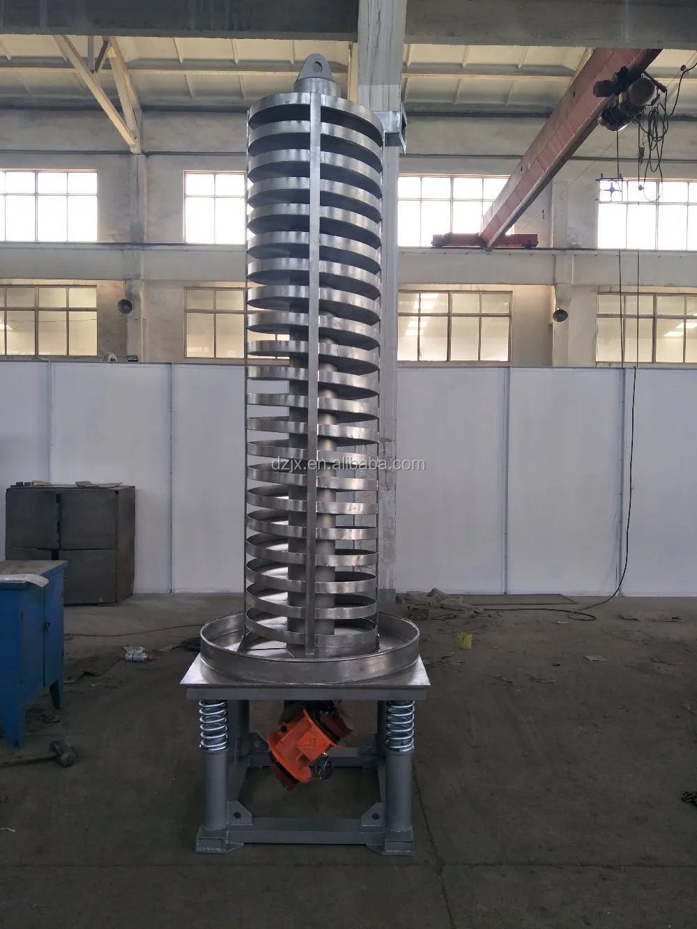 Spiral Vibratory Elevator For Granulate Conveying - Buy Vertical ...