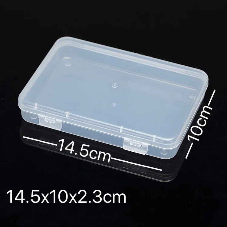 Waterproof Clear Plastic Lock Box - Ideal for Card Case