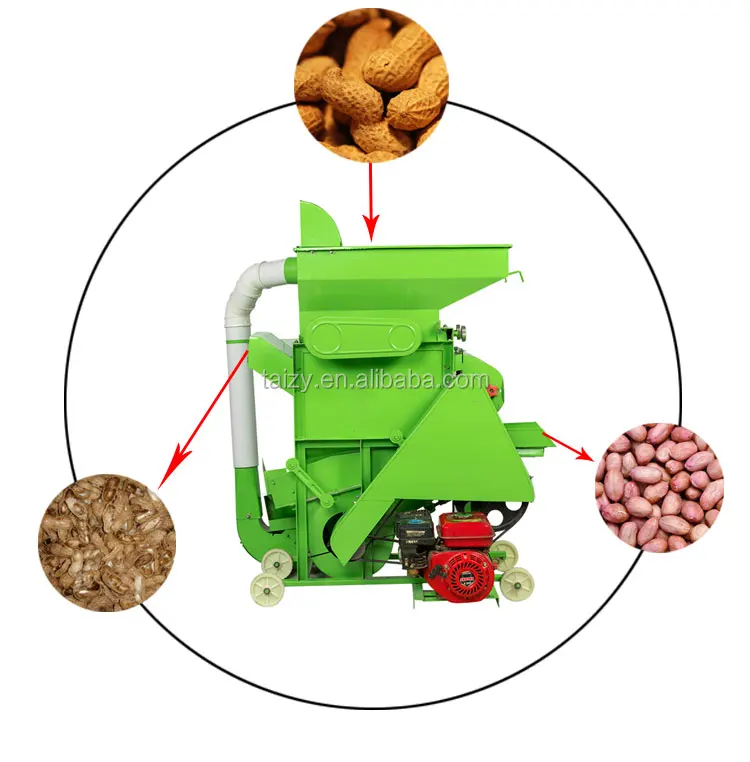 Peanut Sheller Ground Nut Dehuller Peanut Dehulling Machine - Buy Small ...