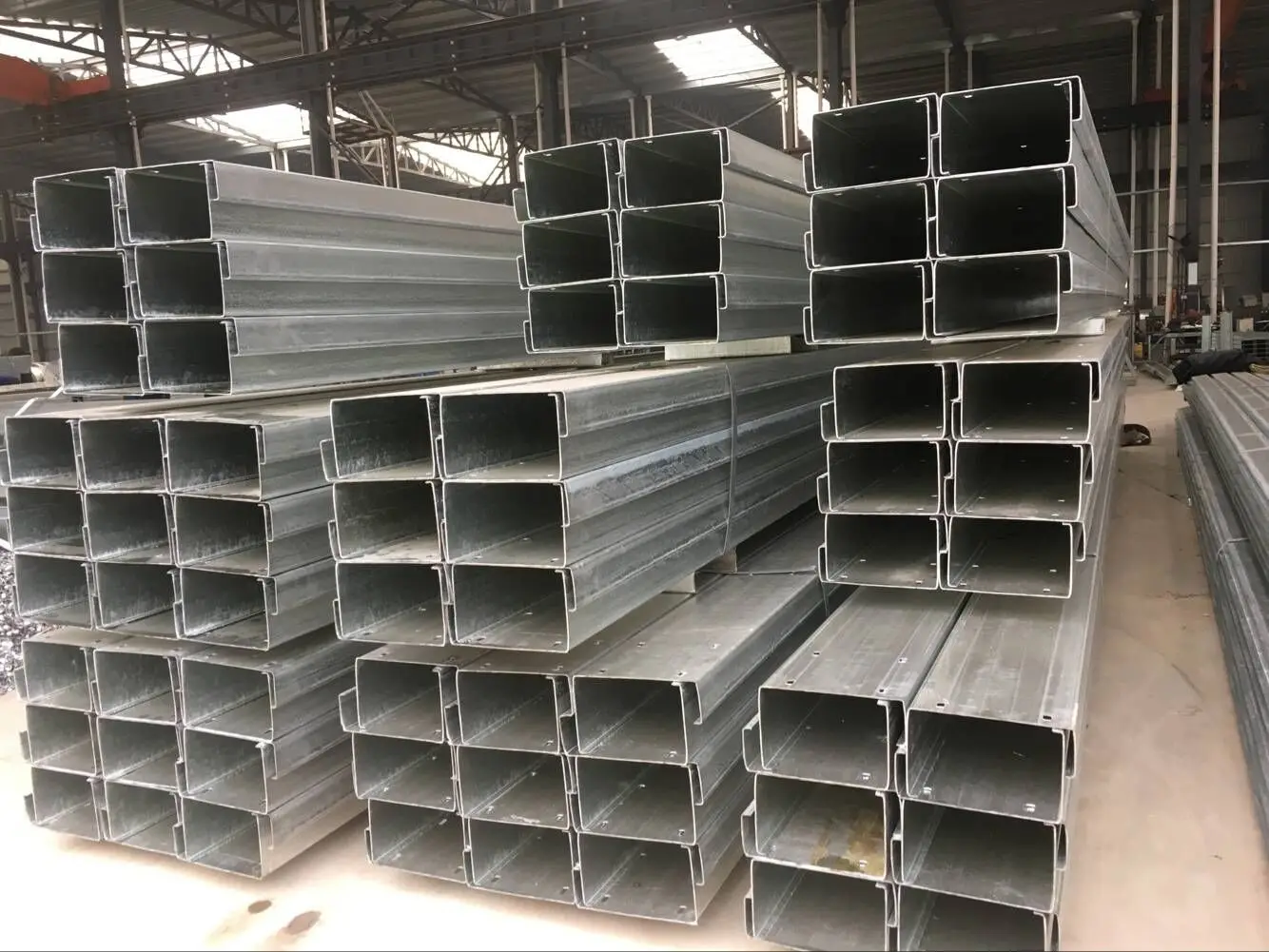 Galvanized C Channel 2x4 100h X 20b X 15a 1.5mm Thick X 3000mm Long "c ...