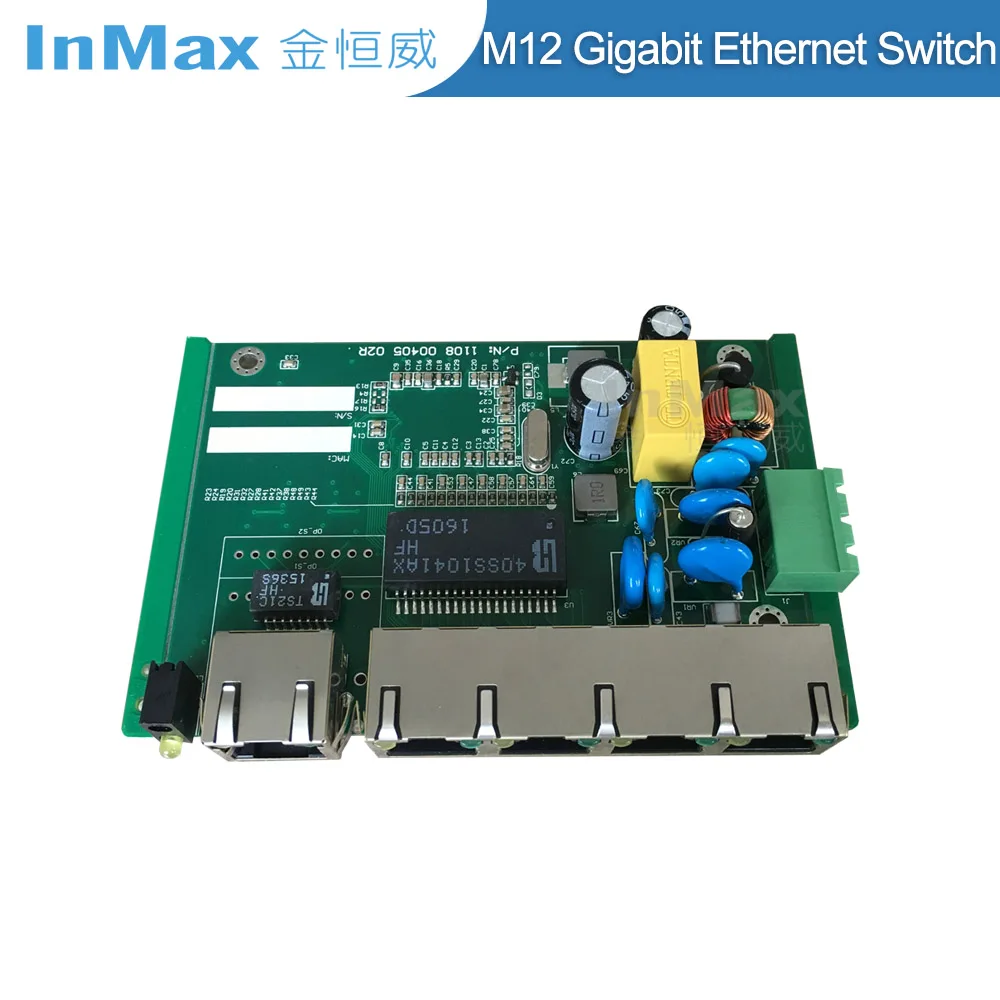 Network Switch 5 Ports Pcba Switch - Buy Customized Network Switch ...