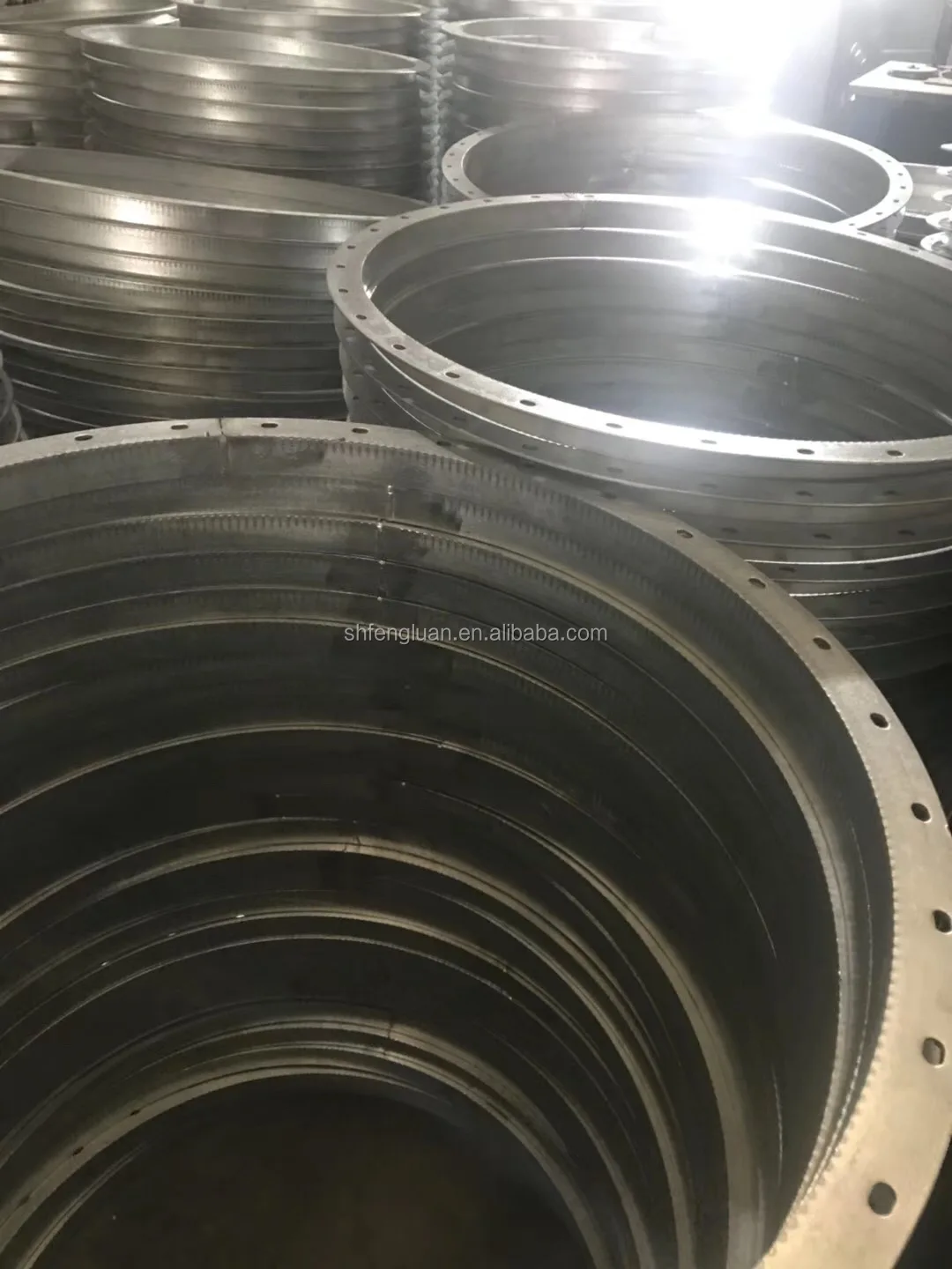 Galvanized Steel Connector Round Duct Flange for Air Spiral Duct TDC ...