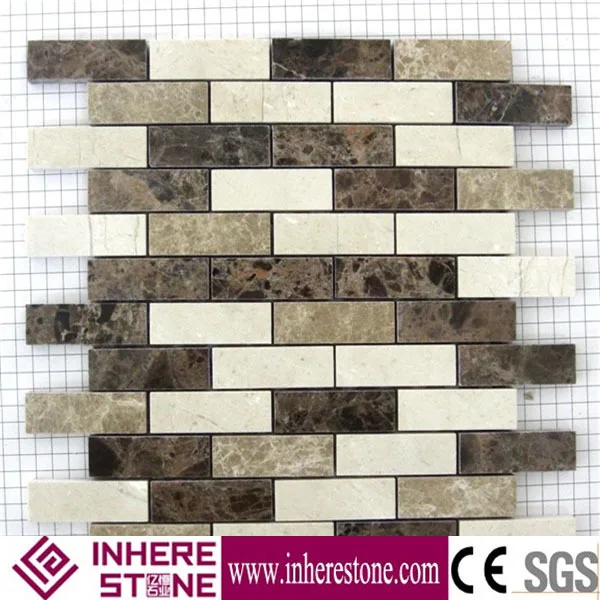 Natural Stone Mosaic Tiles Floor Tiles Standard Size Mosaic - Buy ...