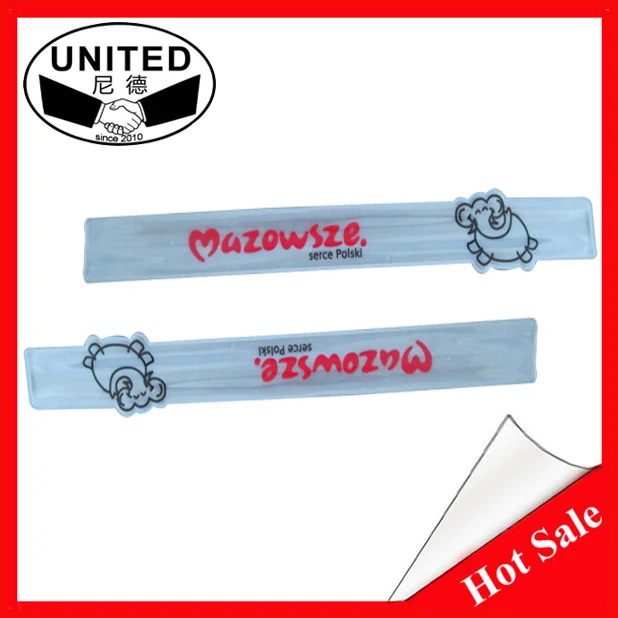 Reflective Safety Slap Warning Band Reflective Wrist Bands Slap Safety ...