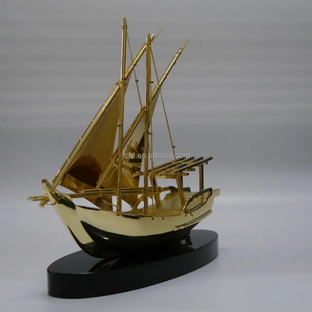 Noble Customized Gold Or Silver Crystal Ship Model/elegant Ship ...