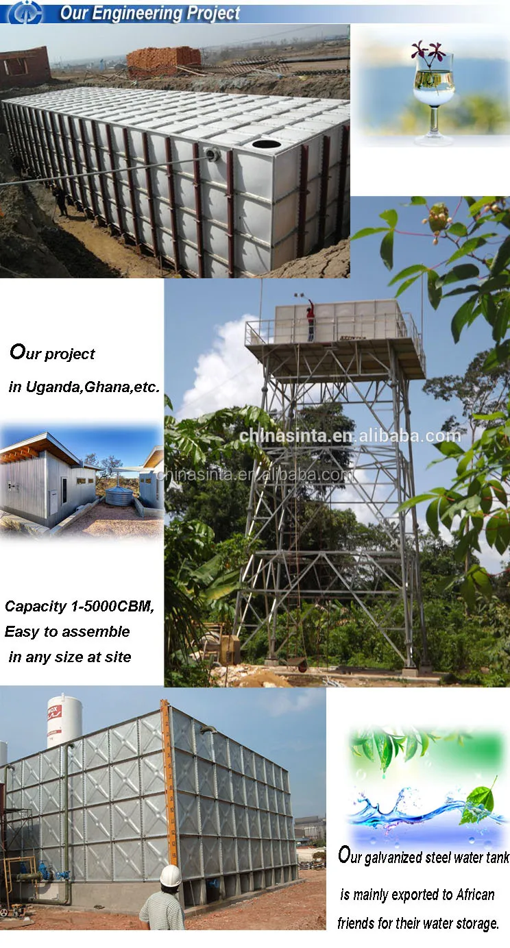 FRP Water Tanks - Durable Storage Solutions for Drinking Water