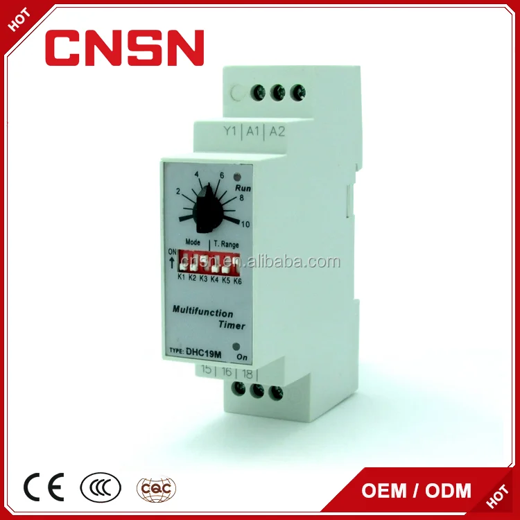 Dhc19m Ac/dc 24-240v Electronic Multifunction Timer - Buy Electronic ...