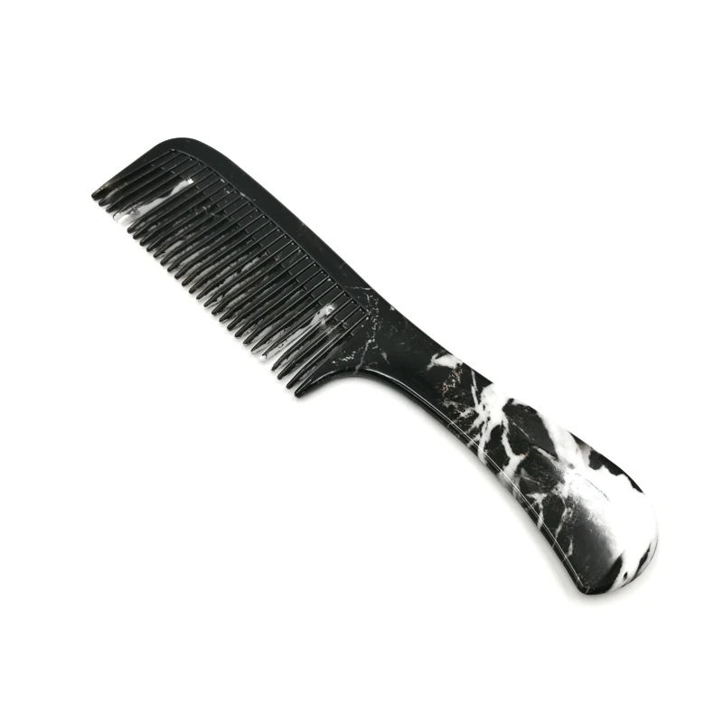 Hot Customized Black Abs Stainless Steel Salon Needle Dyed Afro Combs ...
