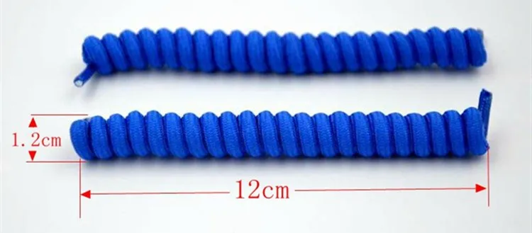 Irun Customized Colorful Curly Spiral Shoe Laces With Special Coil ...