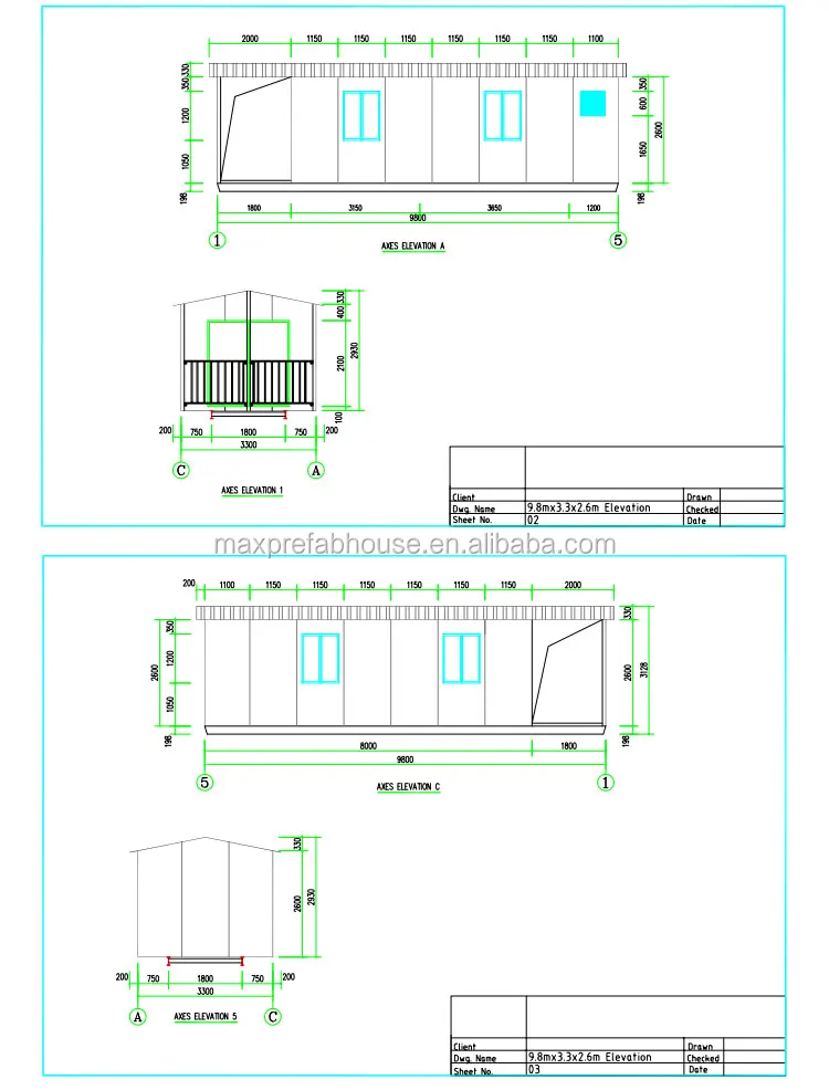 Pc9833 Pre-painted Light-steel Frame Portable House Porta Cabin With ...