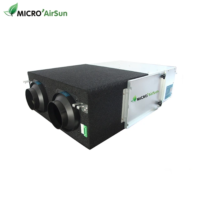 Fresh Air Ventilation System With Erv Core For Home Roof Application ...