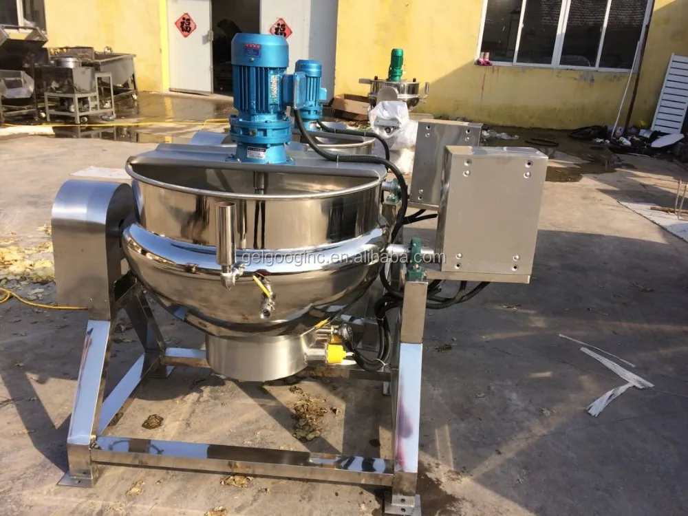 Commercial 200 Liter Electric Cooking Pot - Buy Commercial Electric ...