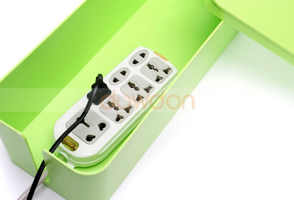 Cable Management Boxes Organizer Large Storage Holder For Desk Tv ...