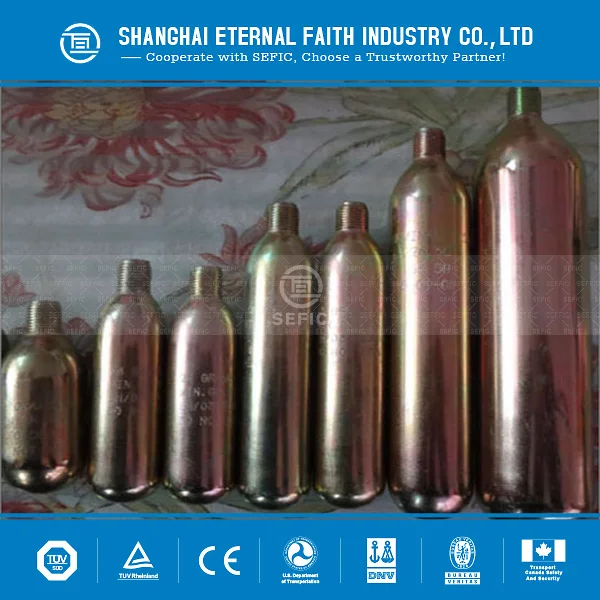 2016(88) Mini 33g Co2 Cylinder High Pressure Portable Co2 Cartridge ...