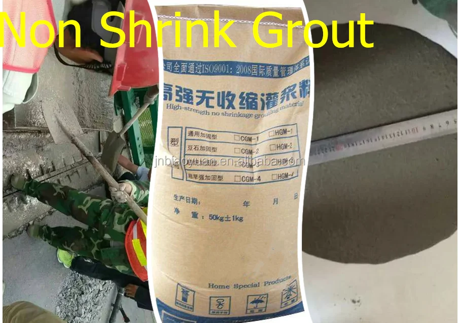 Precision Grouting Of Steel Column (pillar) With Cement Grout - Buy Non ...