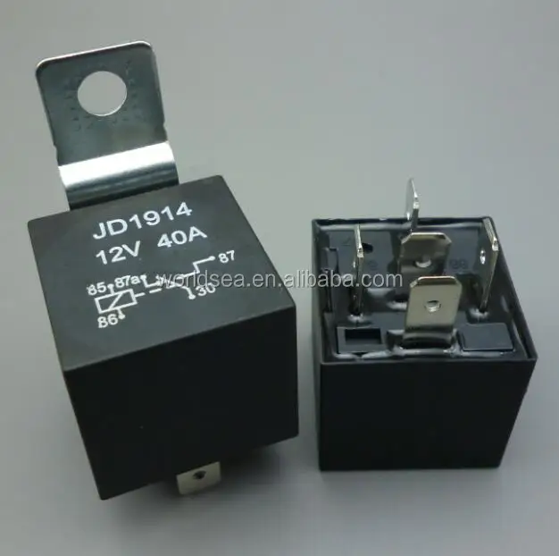 Car Automotive 12V 40A SPDT Relay - Reliable 5 Pin Relay