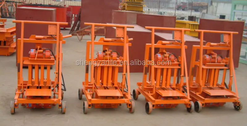 Qmr2-45 Small Concrete Hollow Block Macking Machine,Small Investment ...