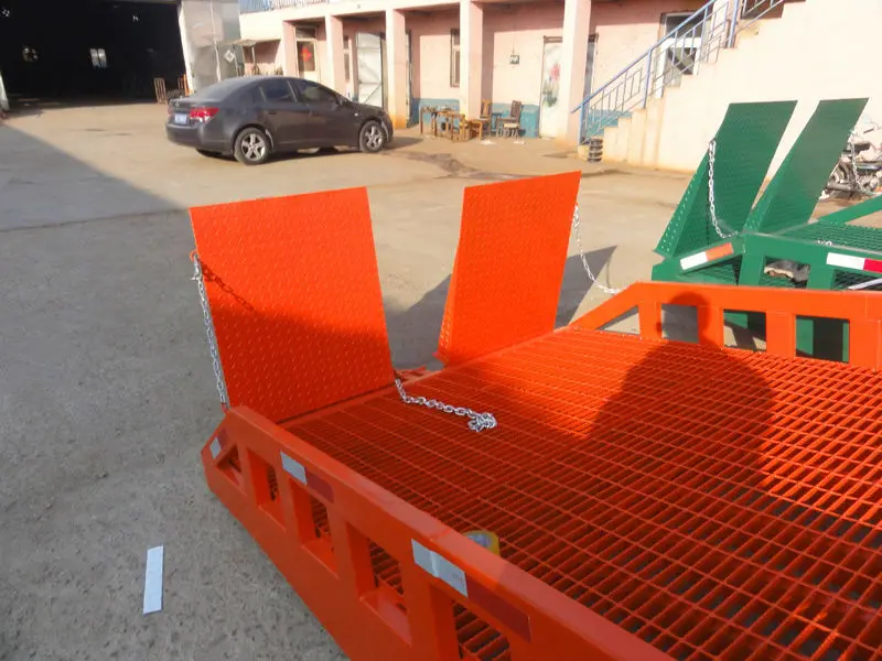 Portable Cargo 10t Steel Truck Unloading Ramp Flyover - Buy Truck ...