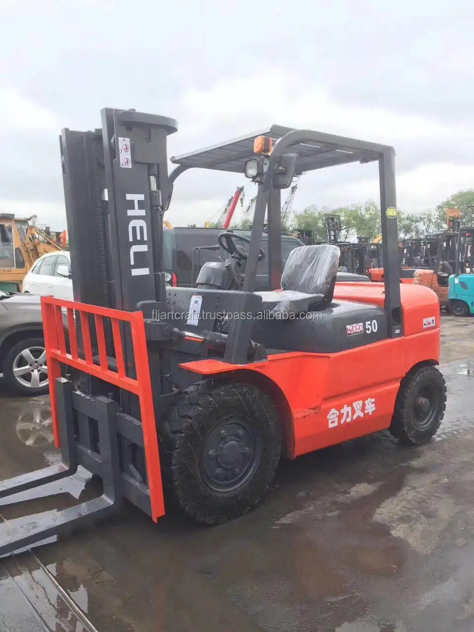Good Performance Used Heli 5 Ton Diesel Forklift - Buy Used 5 Ton ...