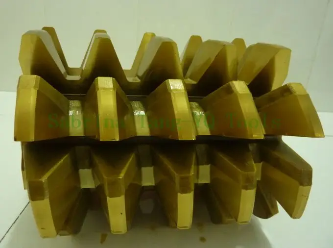 Hss M2 Standard Module Gear Hob Cutter With Tin Coating - Buy Module ...