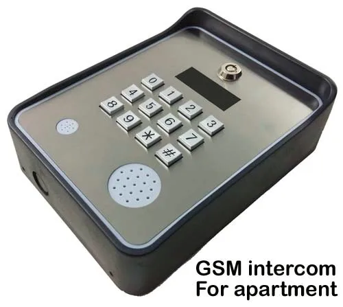 GSM Intercom Audio Wireless Intercom for Apartment - 400 Houses