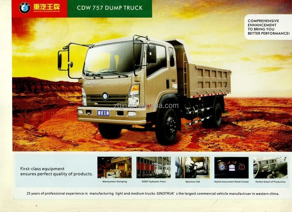 Single Cabin High Quality 4x2 1-10tons 4x4 Chinese Mini Truck - Buy ...