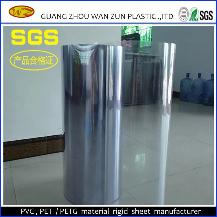 Clear Self Adhesive Pvc Sheet For Screen Printing With Pe Protective ...