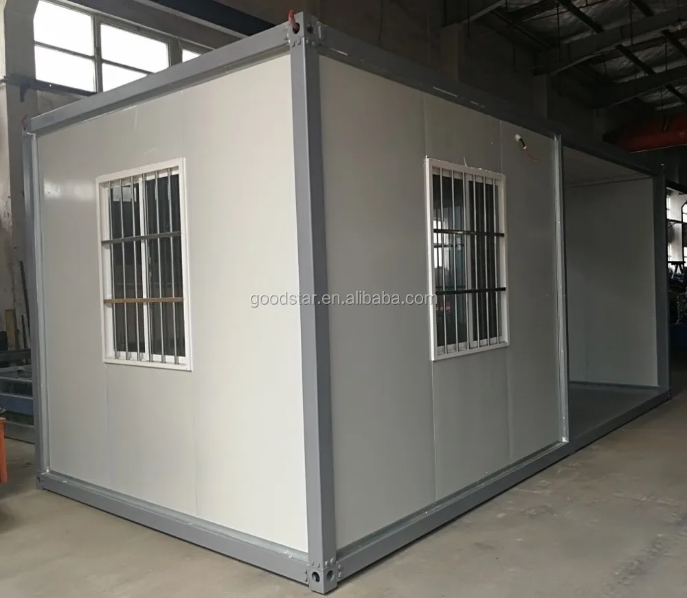 Flat Pack Prefab Gate Sentry Box Security Guard Container House With ...
