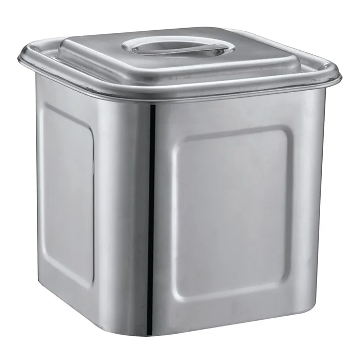 Heavybao Stainless Steel Satin Polishing Metal Ice Square Bucket - Buy ...