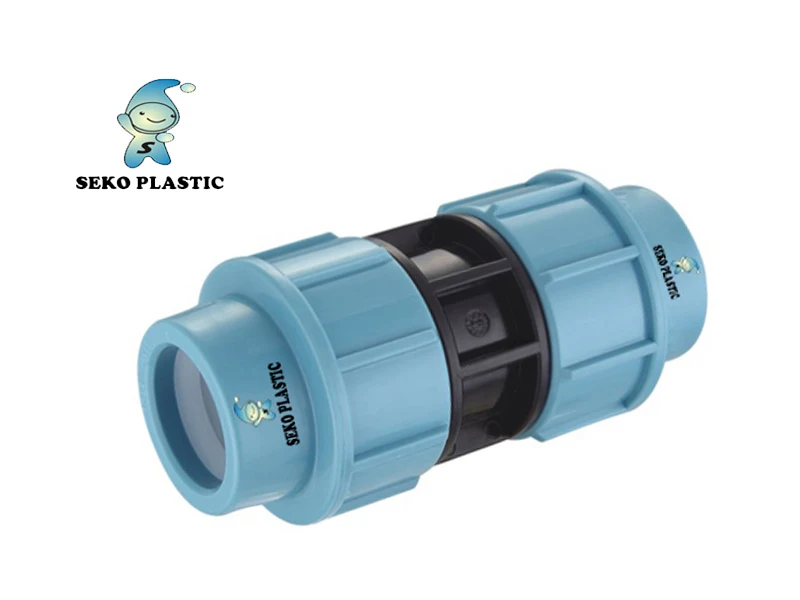 Pn16 High Quality Pp Compression Fitting Coupling-1 - Buy Plastic Pipe Fittings Hdpe High ...