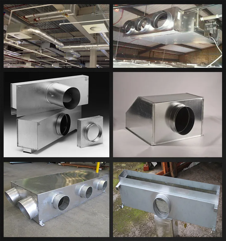 Customized Air Conditioning Diffuser Plenum Box - Buy Plenum Box,Air ...
