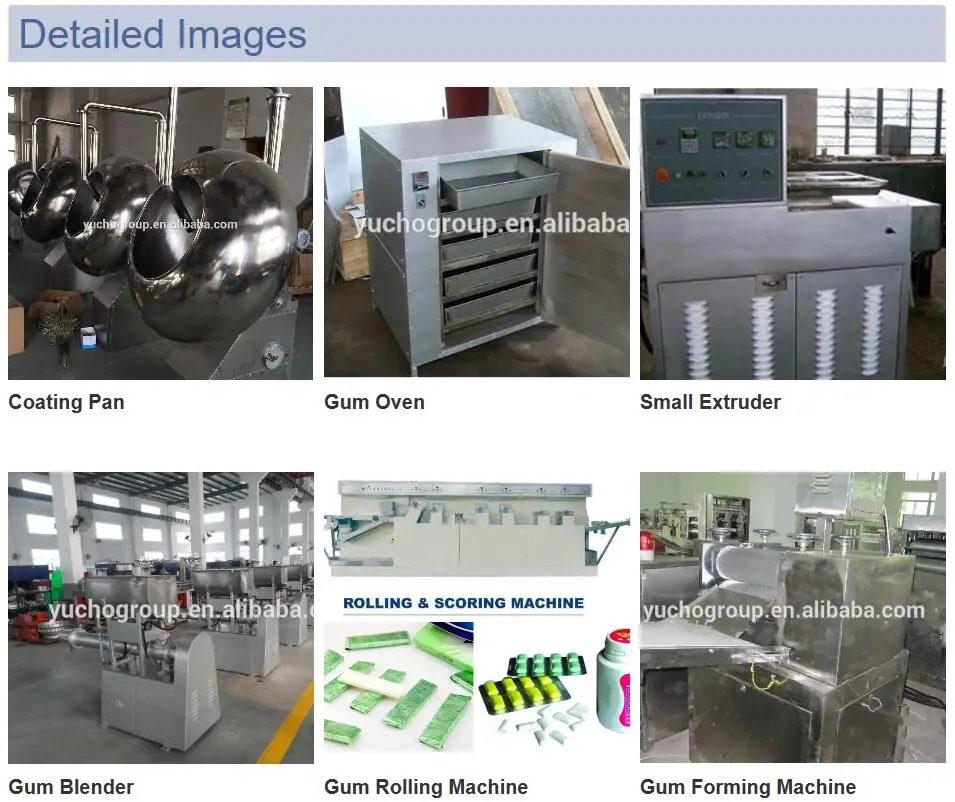 China Full Automatic Stick Chewing Gum Making Production Line Machine ...