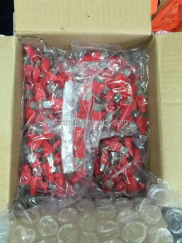 Rj45 Loop-back Connector/ Mini Ethernet Connector/ Cat6 Connector - Buy ...