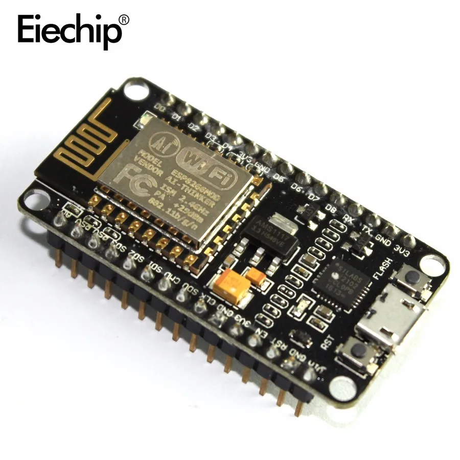 Esp8266 무선 모듈 Nodemcu 루아 Wifi 사물 개발 보드 기반 Esp8266 Cp2102 Pcb 안테나 및 Usb