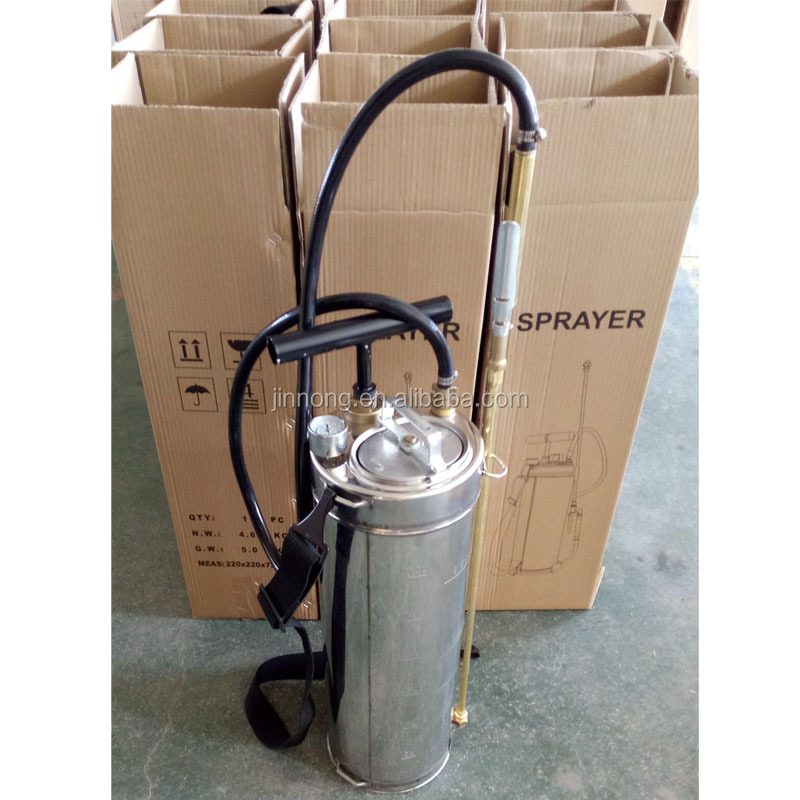 12L Metal Hand Operated High Pressure Compression Sprayer