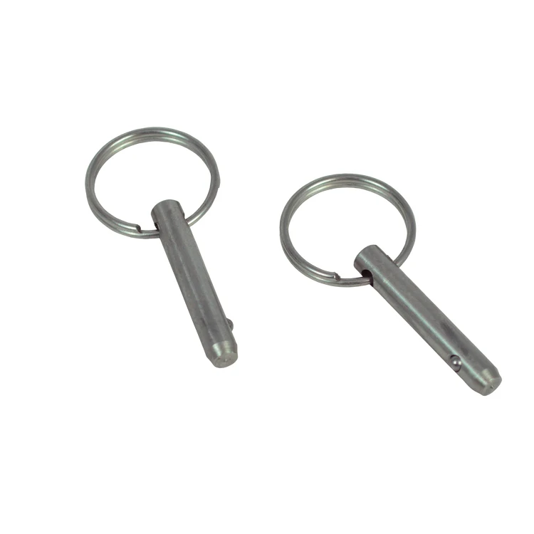 Stainless Steel Ball Lock Quick Release Pin - 4mm