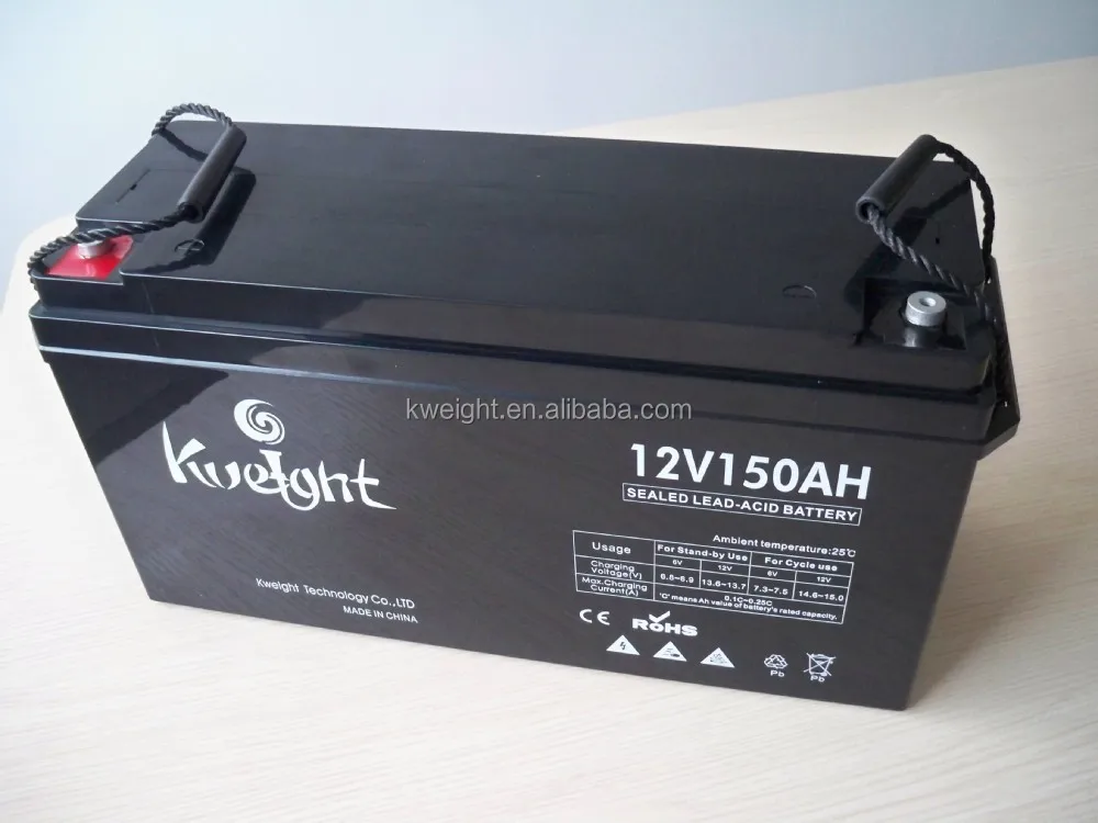 12v 150ah Dry Battery 24v Dry Cell Battery For Solar Energy System ...