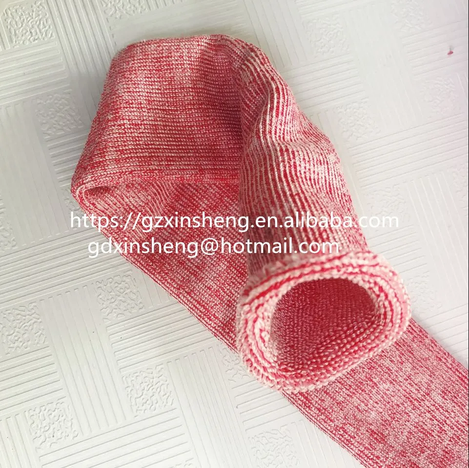 Red Color 76# Damper Roller Cloth Cotton Dampening Sleeve